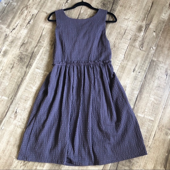 Anthropologie | Dresses | Ric Rac Dusty Purple Seersucker Cowl Neck ...